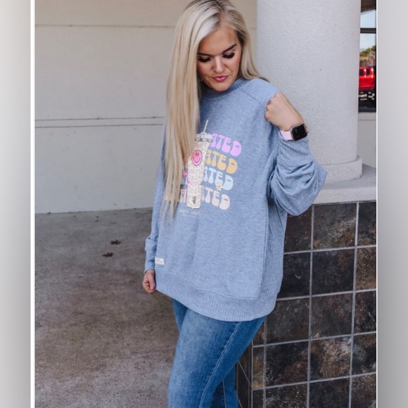 Simply Southern | Tops | Various Sizes Simply Southern Caffeinated Long ...
